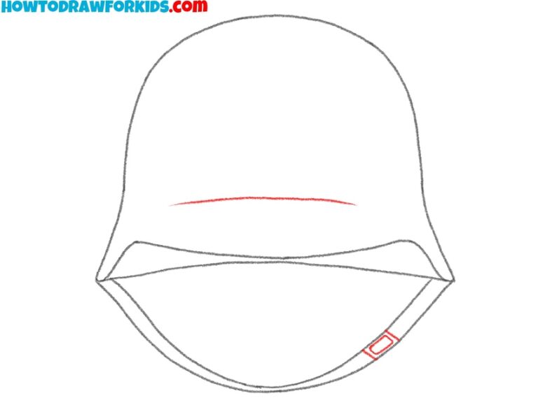 How to Draw a Helmet - Easy Drawing Tutorial For Kids