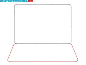 How to Draw a Laptop - Easy Drawing Tutorial For Kids