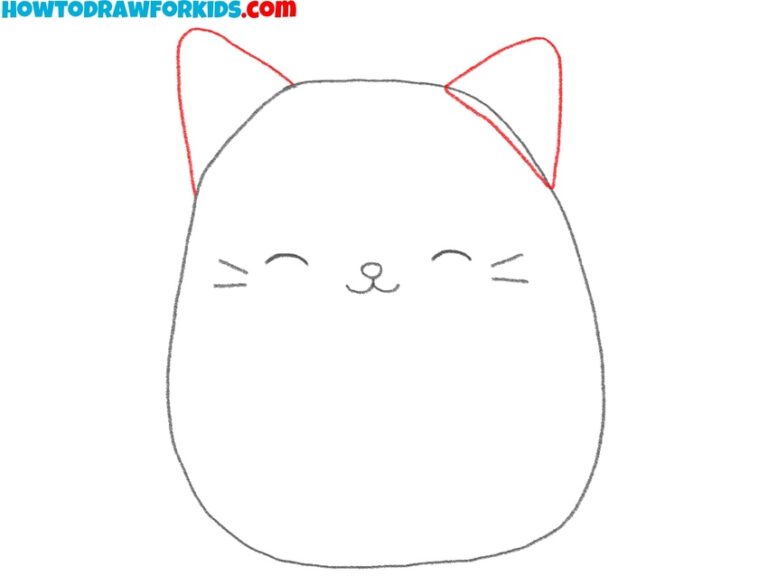 How to Draw a Squishmallow - Easy Drawing Tutorial For Kids