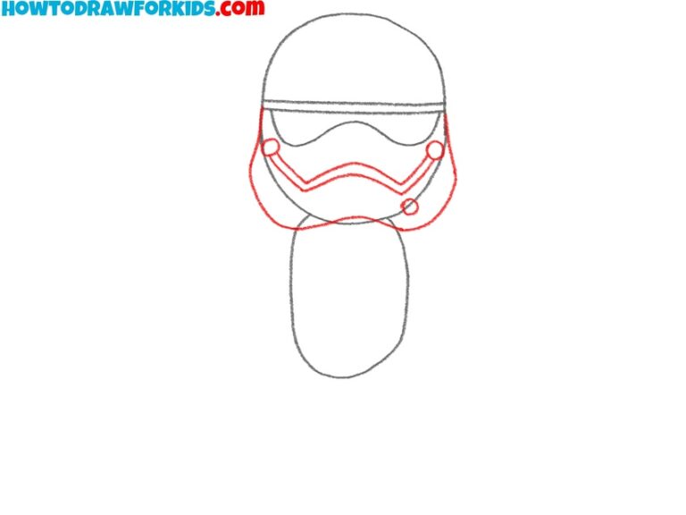 How to Draw a Stormtrooper - Easy Drawing Tutorial For Kids