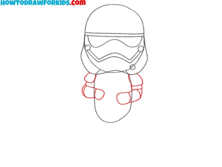 How to Draw a Stormtrooper - Easy Drawing Tutorial For Kids
