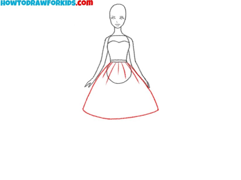 How to Draw Barbie - Easy Drawing Tutorial For Kids