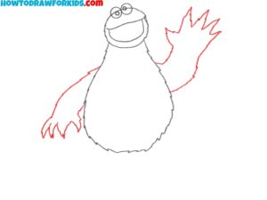 How to Draw Cookie Monster - Easy Drawing Tutorial For Kids