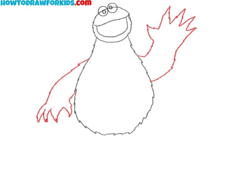 How to Draw Cookie Monster - Easy Drawing Tutorial For Kids