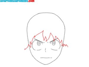 How to Draw Deku Face - Easy Drawing Tutorial For Kids