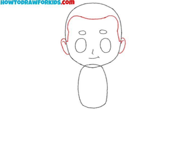 How to Draw Finn from Star Wars - Easy Drawing Tutorial For Kids