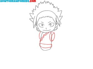 How to Draw Kirishima - Easy Drawing Tutorial For Kids