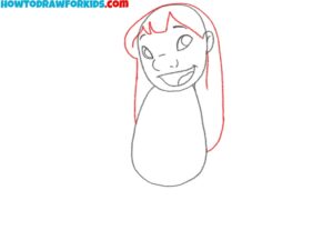 How to Draw Lilo - Easy Drawing Tutorial For Kids