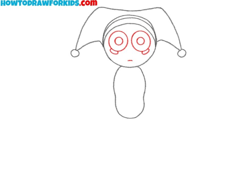 How to Draw Pomni - Easy Drawing Tutorial For Kids