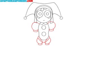 How to Draw Pomni - Easy Drawing Tutorial For Kids