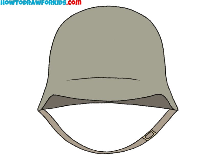 How to Draw a Helmet - Easy Drawing Tutorial For Kids