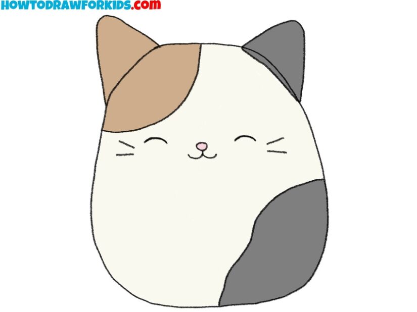 How to Draw a Squishmallow - Easy Drawing Tutorial For Kids