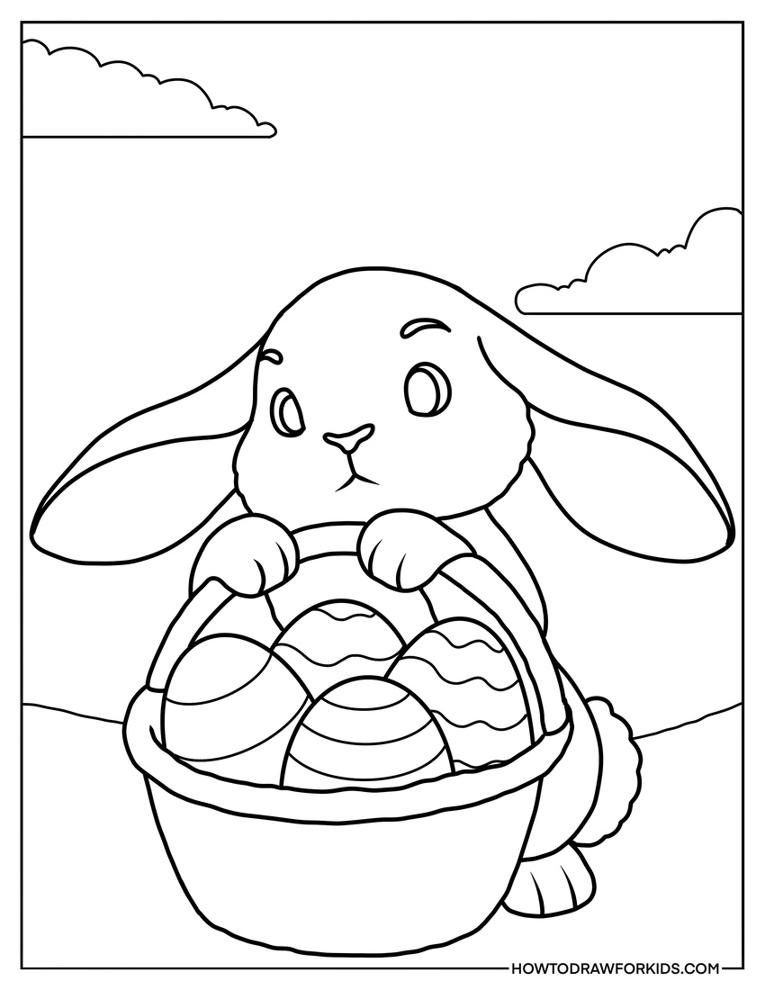 Easter Egg Coloring Pages - Free Printables