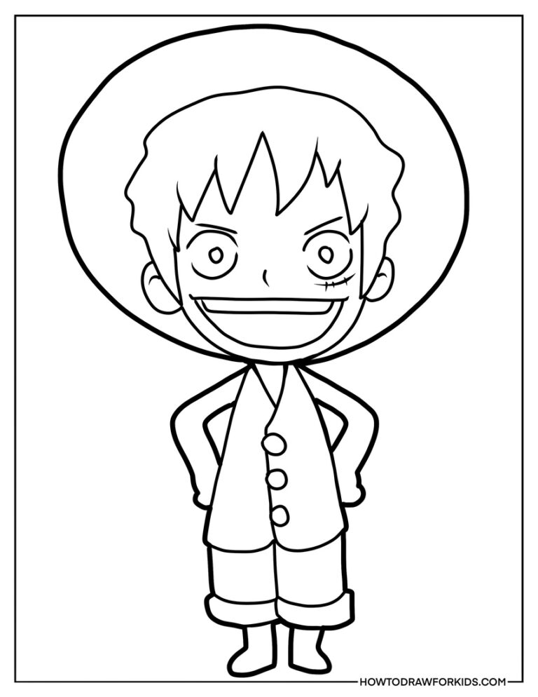 One Piece Coloring Pages - Free Printables