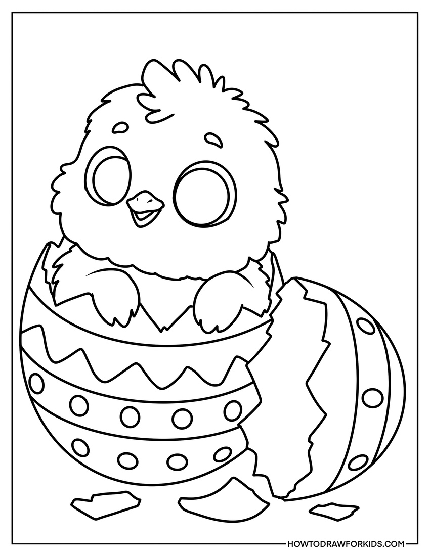 Easter Egg Coloring Pages - Free Printables