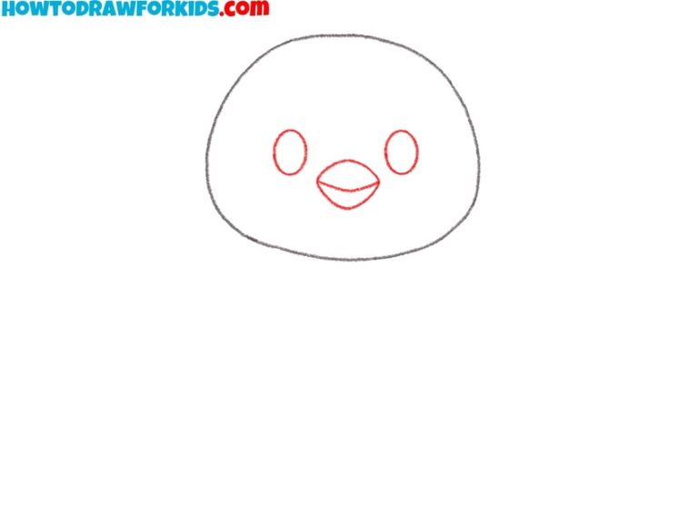 How to Draw an Easter Chick - Easy Drawing Tutorial For Kids