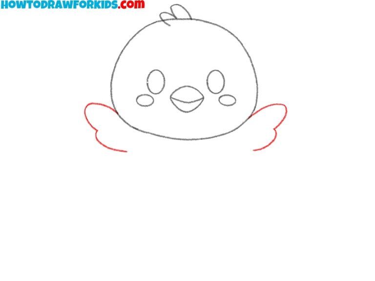 How to Draw an Easter Chick - Easy Drawing Tutorial For Kids