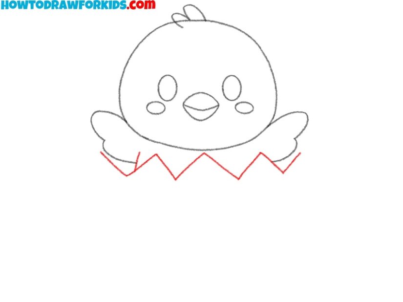 How to Draw an Easter Chick - Easy Drawing Tutorial For Kids