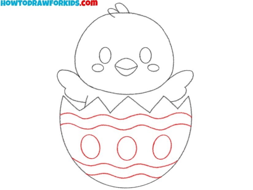 How to Draw an Easter Chick - Easy Drawing Tutorial For Kids