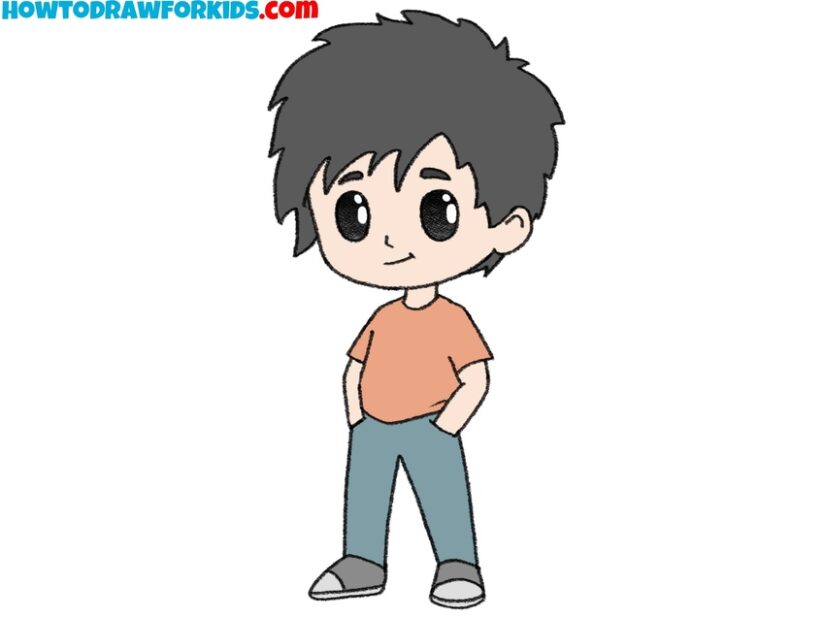 How to Draw Percy Jackson - Easy Drawing Tutorial For Kids