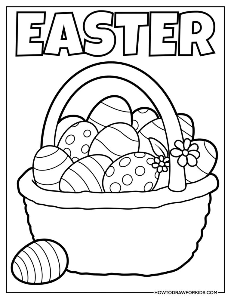Easter Coloring Pages - Free Printables