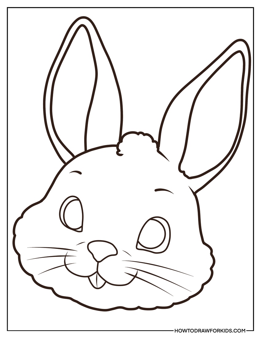Easter Bunny Coloring Pages - Free Printables