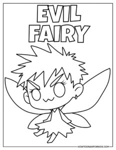 Fairy Coloring Pages - Free Printables