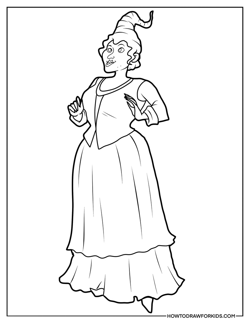 Hocus Pocus Coloring Pages - Free Printables