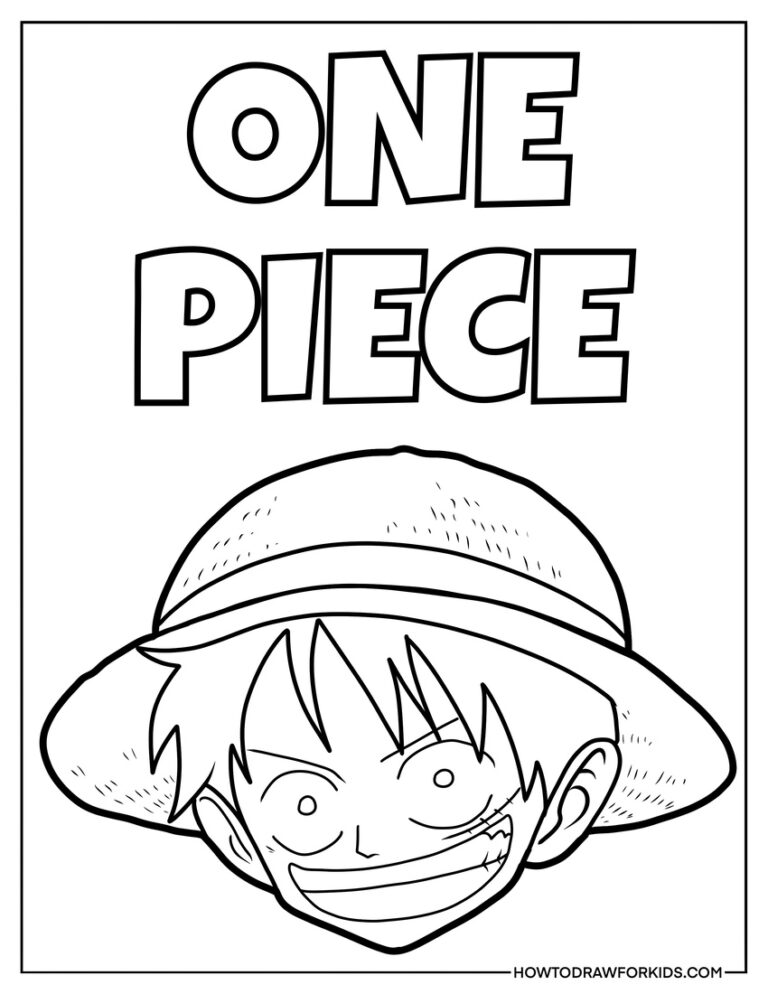 One Piece Coloring Pages - Free Printables