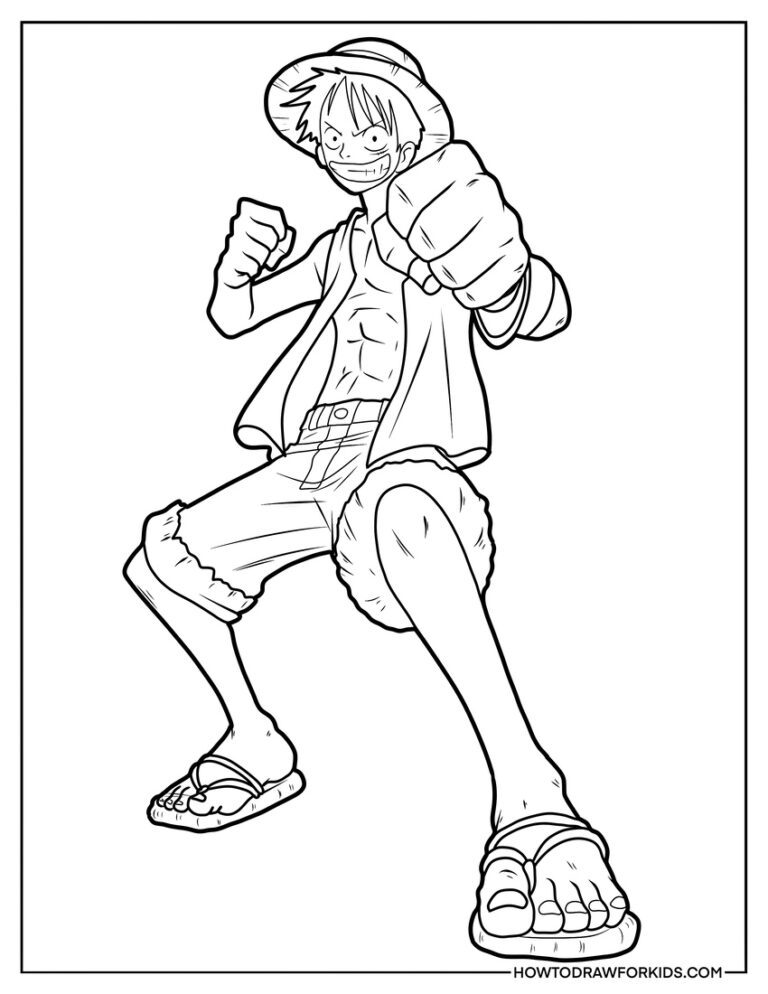 One Piece Coloring Pages - Free Printables