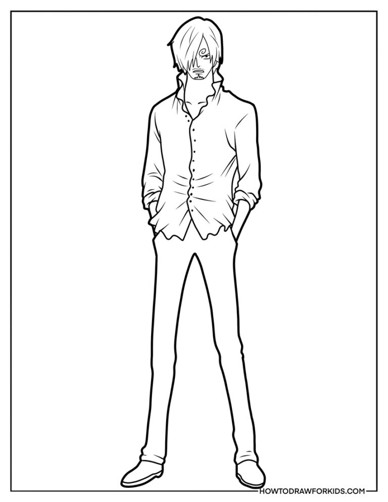 One Piece Coloring Pages - Free Printables