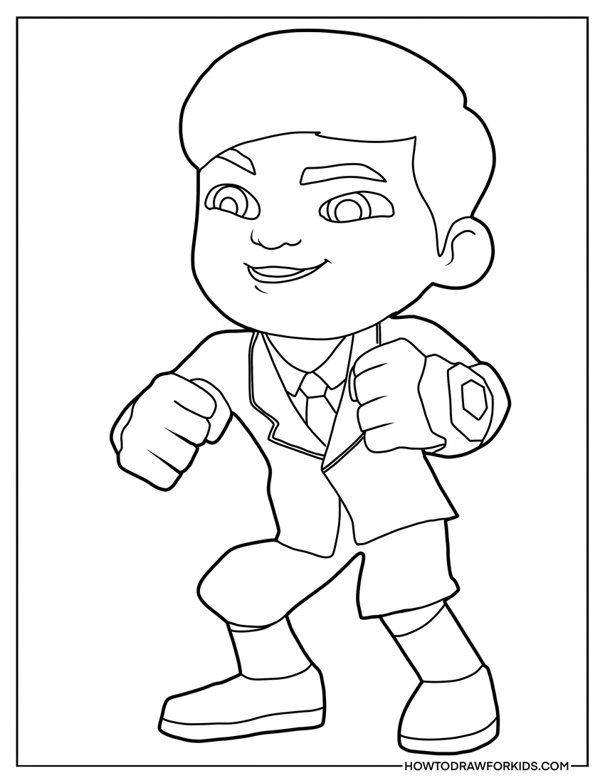 Action Pack Coloring Pages - Free Printables