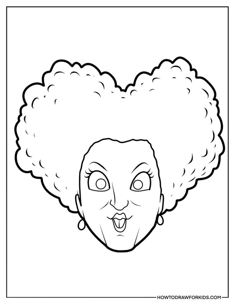 Hocus Pocus Coloring Pages - Free Printables