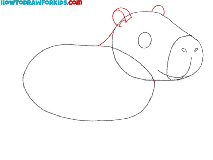 How to Draw a Capybara - Easy Drawing Tutorial For Kids