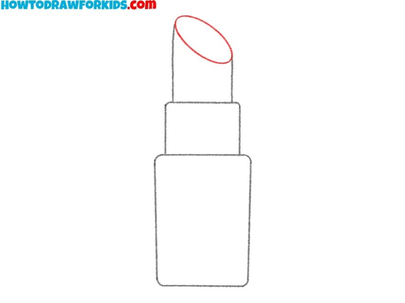 How to Draw a Lipstick - Easy Drawing Tutorial For Kids