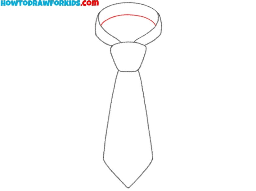 How to Draw a Tie - Easy Drawing Tutorial For Kids