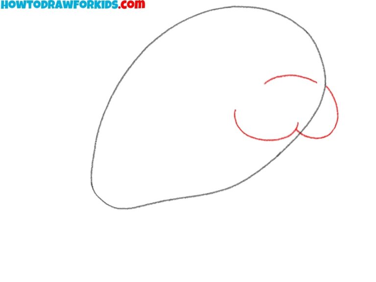 How to Draw a Manatee - Easy Drawing Tutorial For Kids