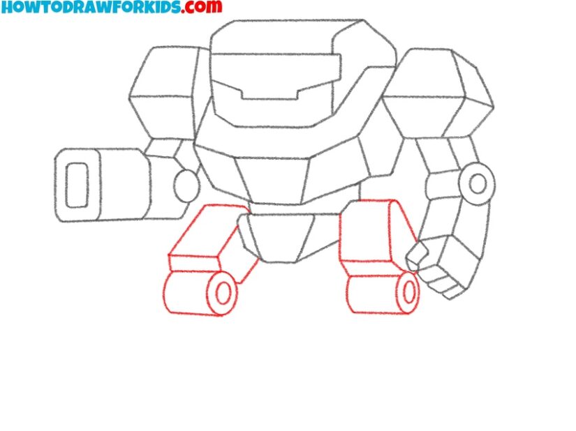 How to Draw a Mech - Easy Drawing Tutorial For Kids