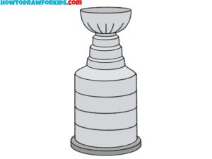 How to Draw the Stanley Cup - Easy Drawing Tutorial For Kids