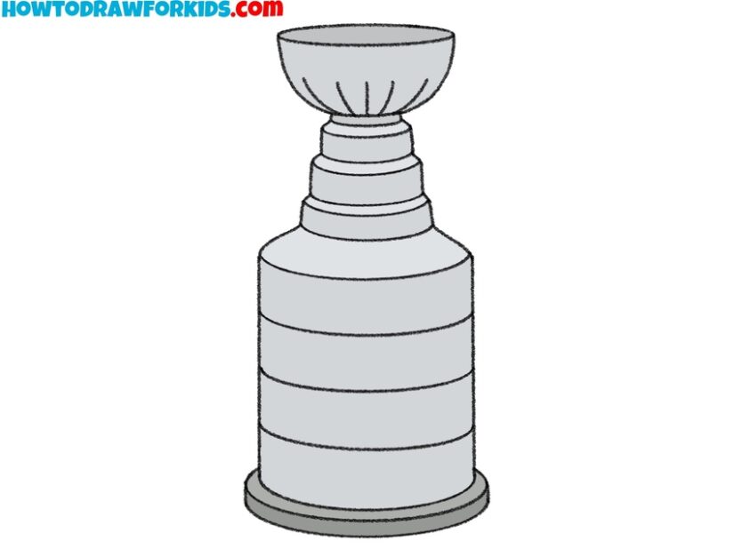 How to Draw the Stanley Cup - Easy Drawing Tutorial For Kids