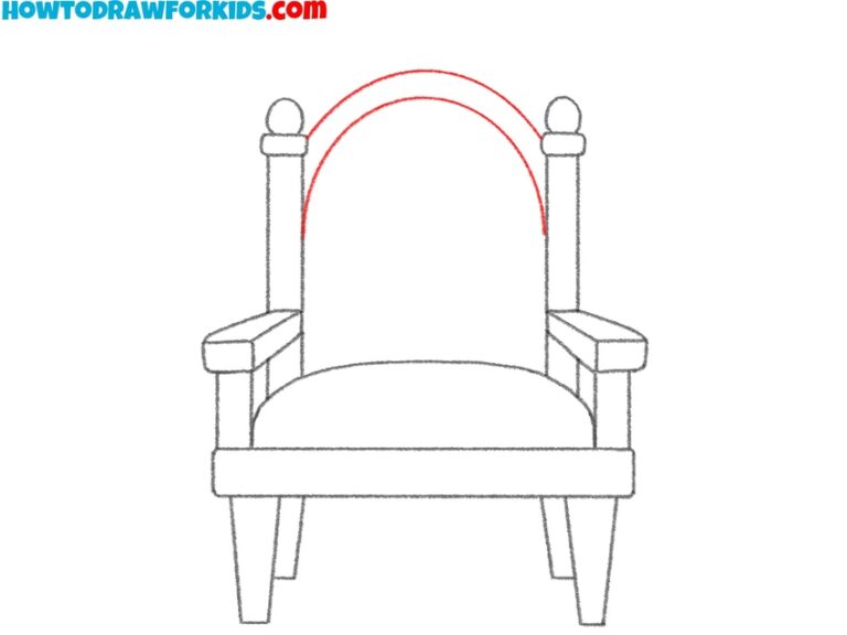 How to Draw a Throne - Easy Drawing Tutorial For Kids