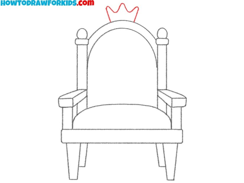 How to Draw a Throne - Easy Drawing Tutorial For Kids