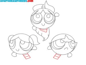 How to Draw the Powerpuff Girls - Easy Drawing Tutorial For Kids